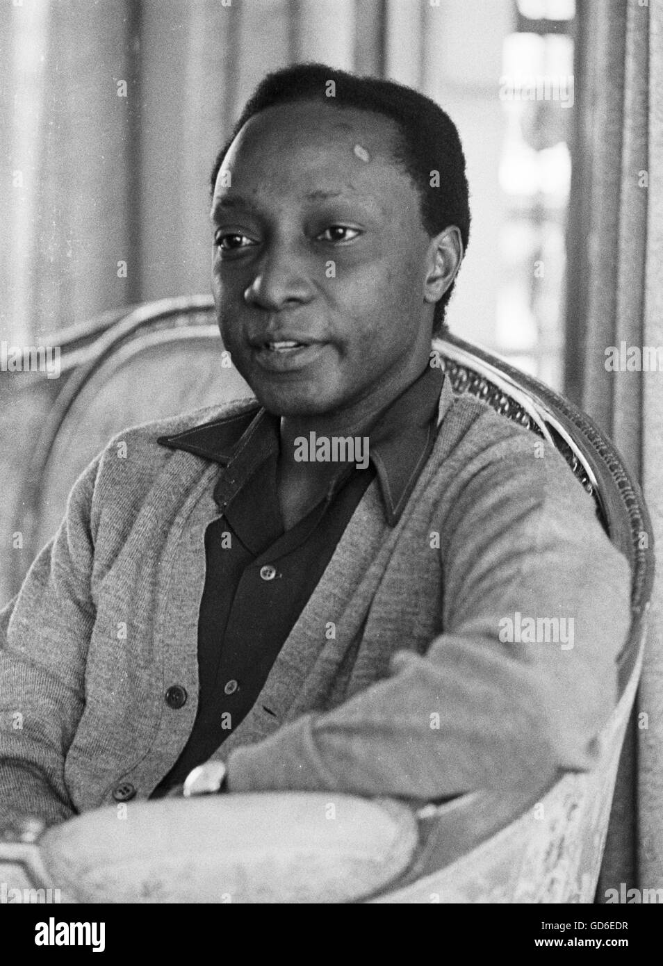 Kabaka of buganda Banque d'images noir et blanc - Alamy