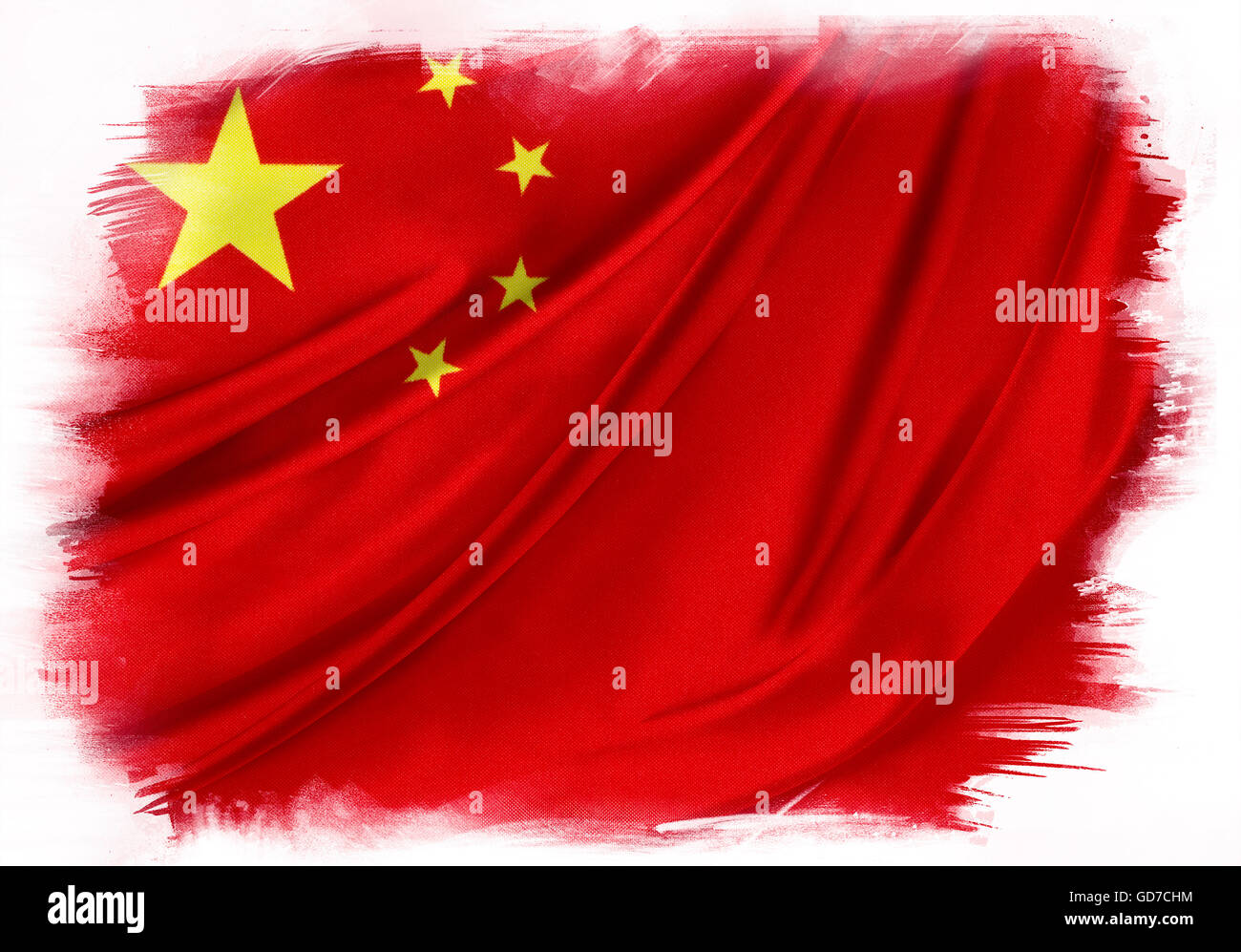 Le drapeau chine Banque de photographies et d’images à haute résolution ...