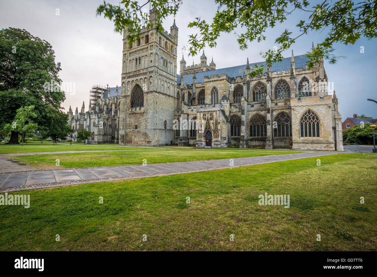 Exeter cathedral Banque de photographies et d’images à haute résolution ...