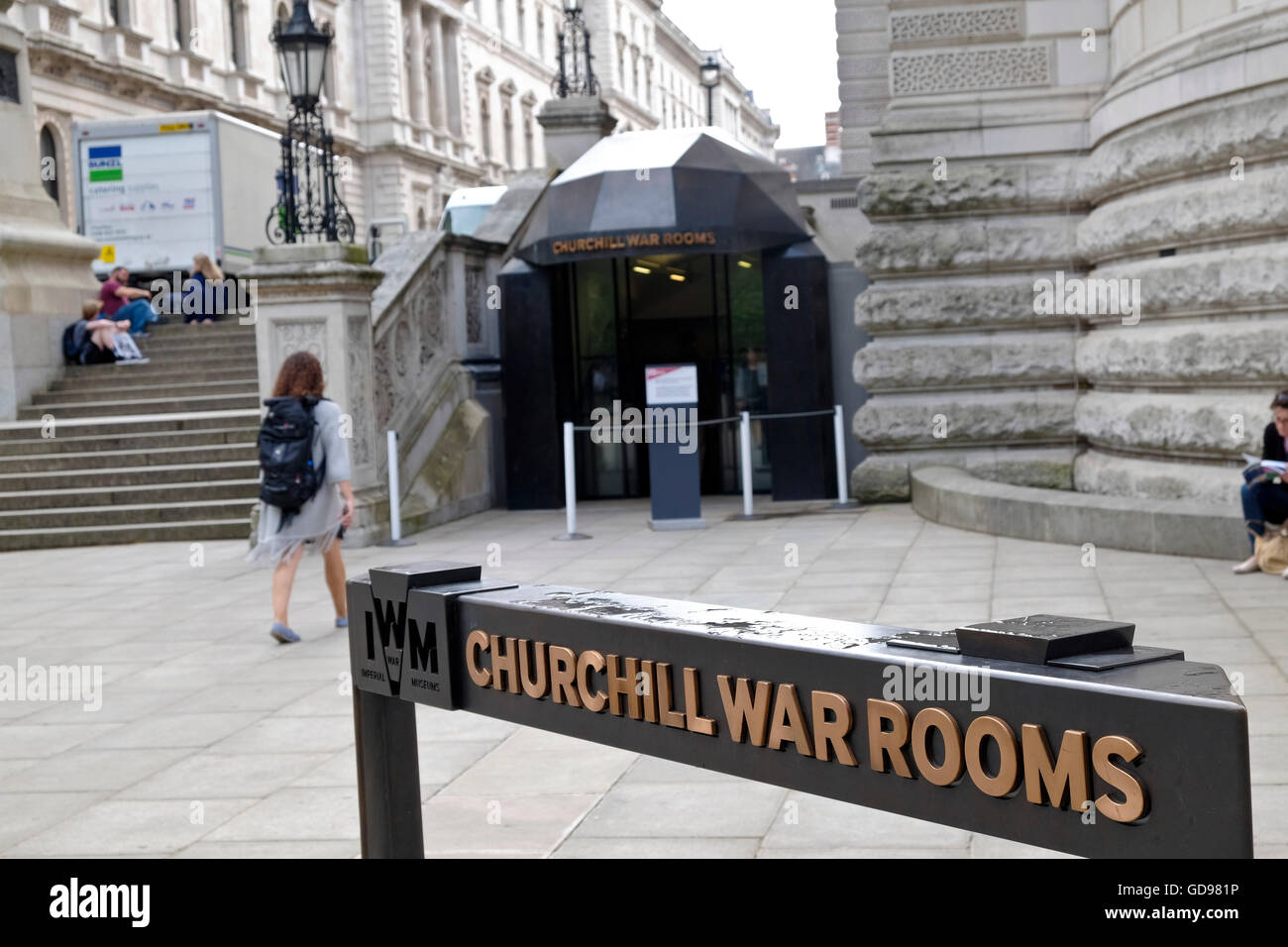 The churchill war rooms is a museum in london Banque de photographies ...