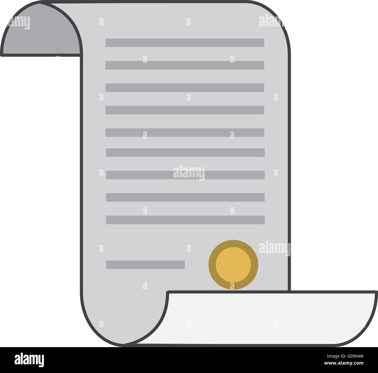 icône du décret loi Image Vectorielle Stock - Alamy