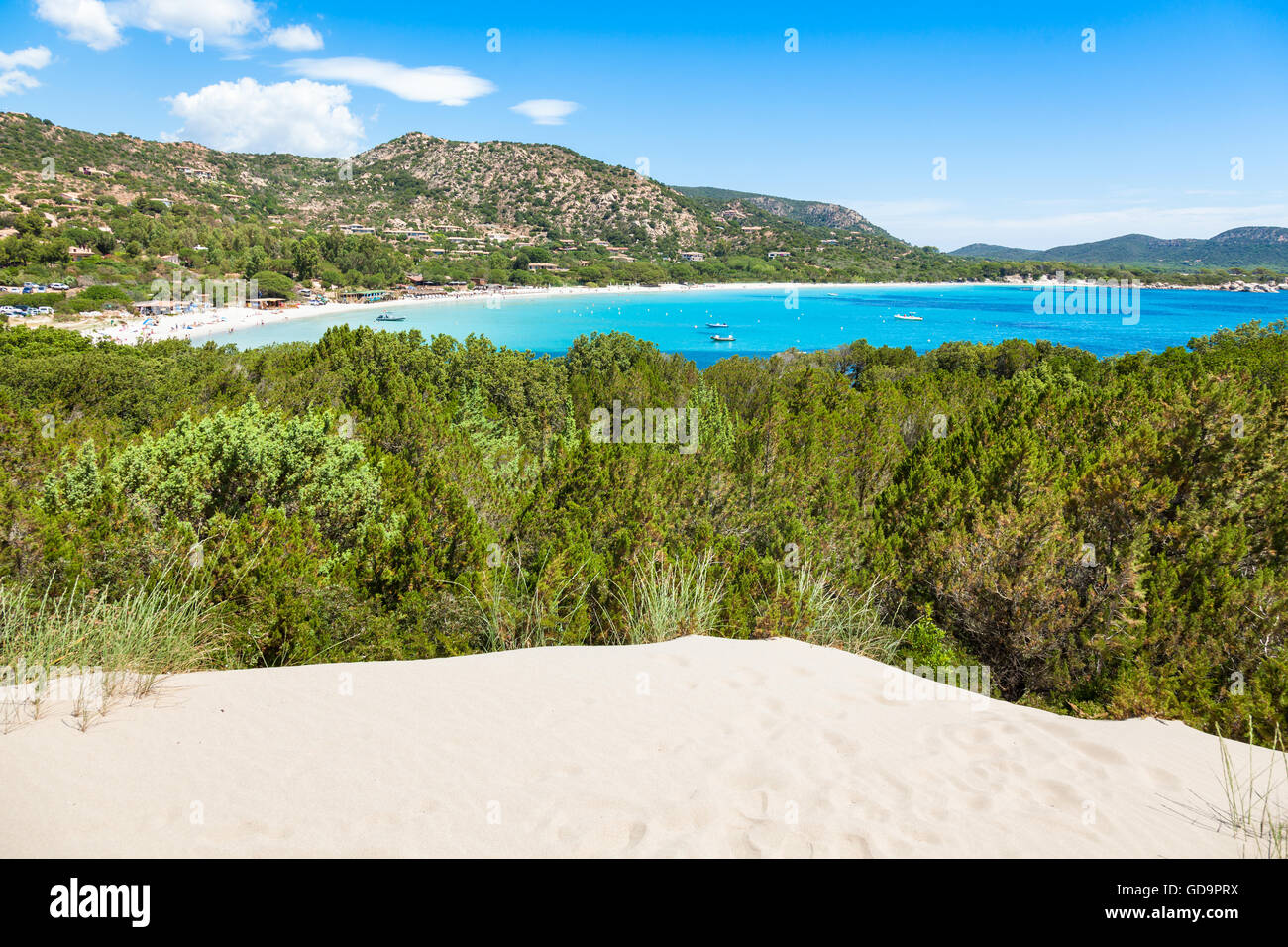 Plage de la Rondinara en Corse en France Photo Stock - Alamy