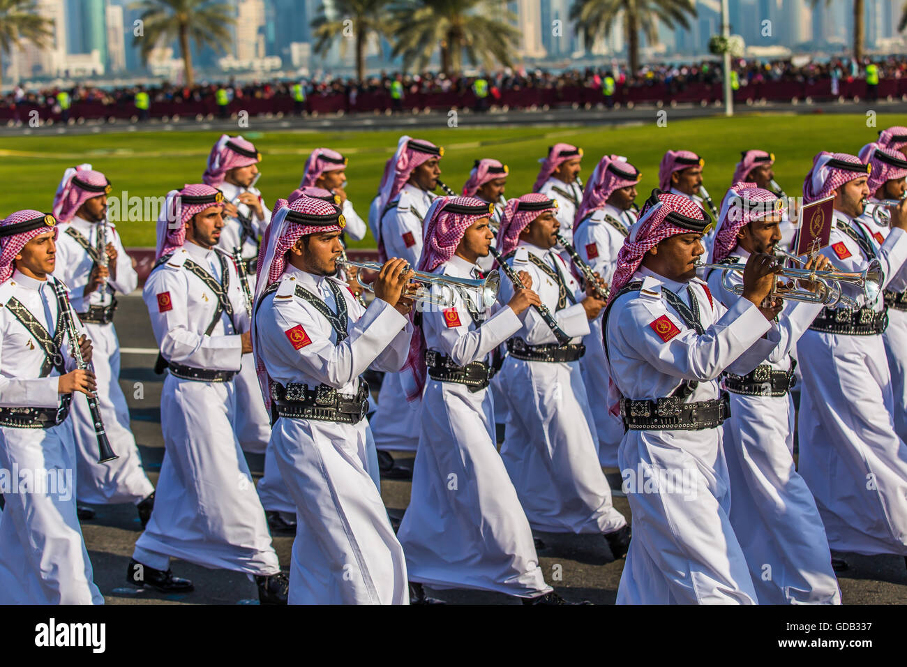 Qatar national day parade Banque de photographies et d’images à haute ...
