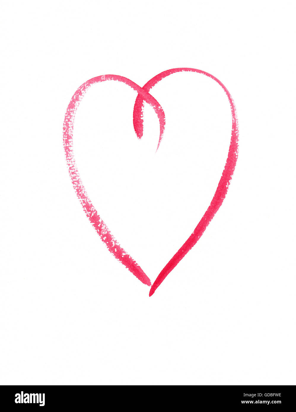 Contour du coeur Banque de photographies et d’images à haute résolution ...