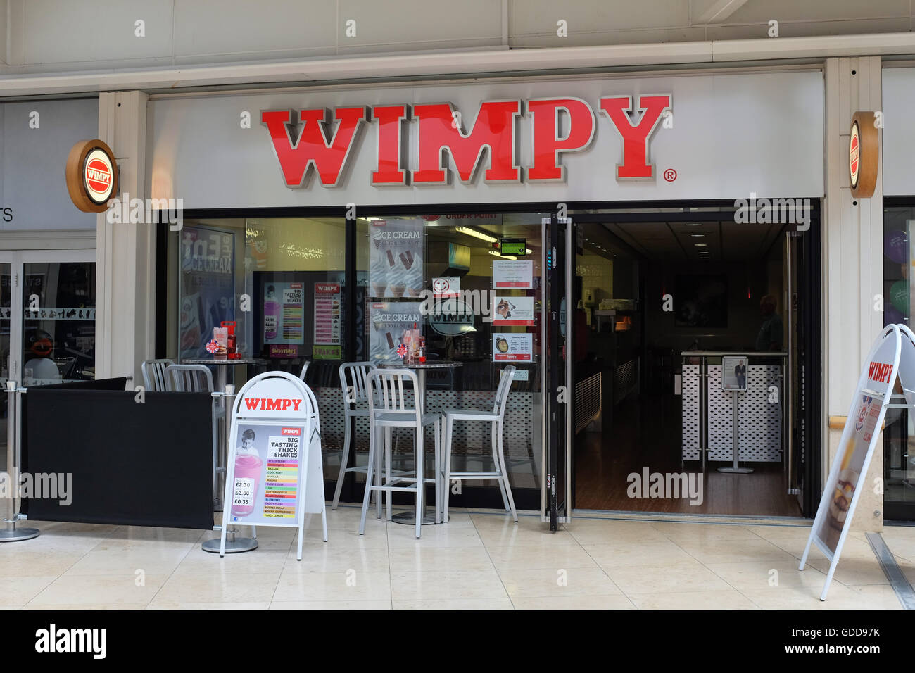 Restaurant wimpy royaume uni Banque de photographies et d’images à ...