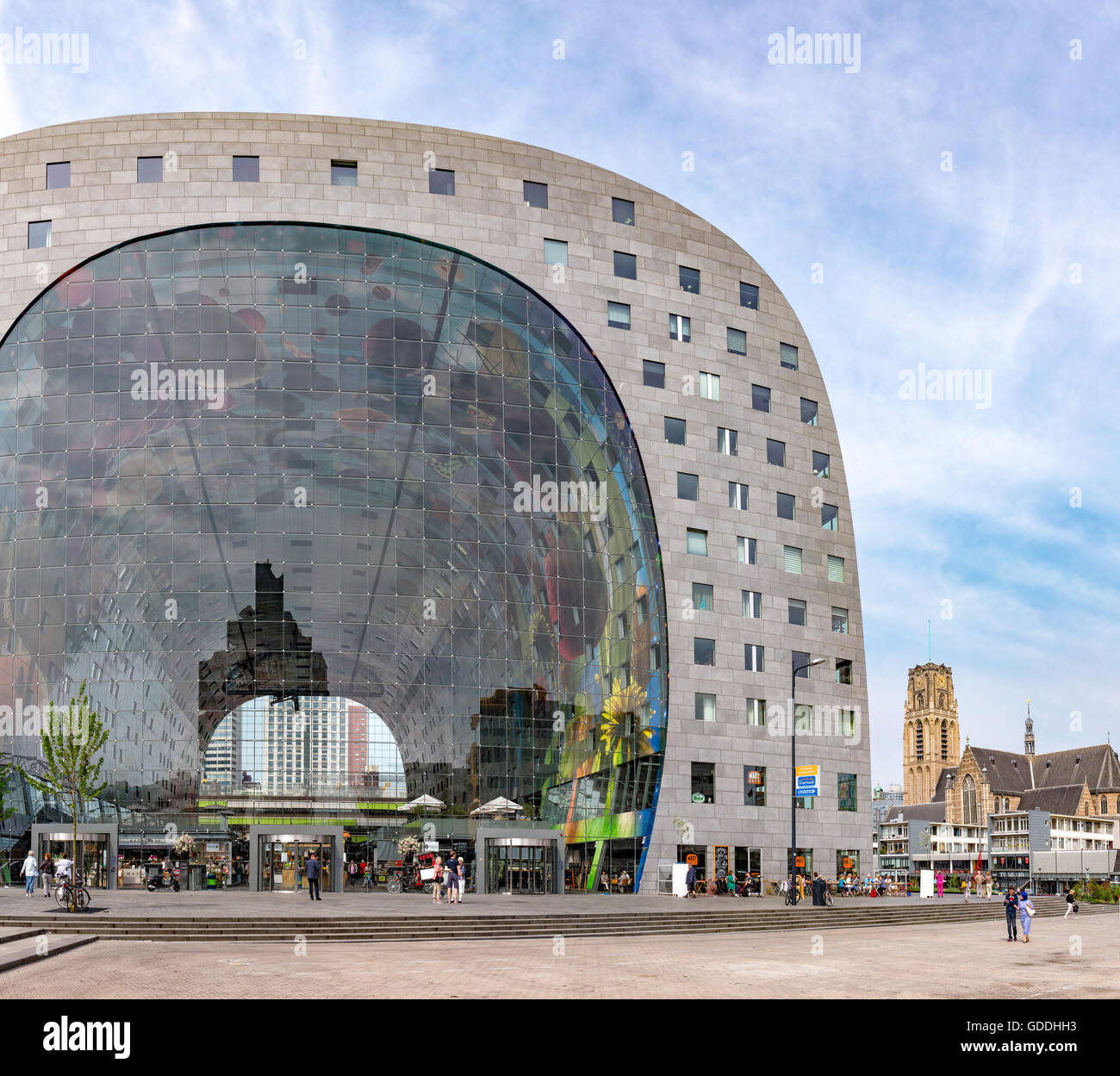 Rotterdam market hall Banque de photographies et d’images à haute ...
