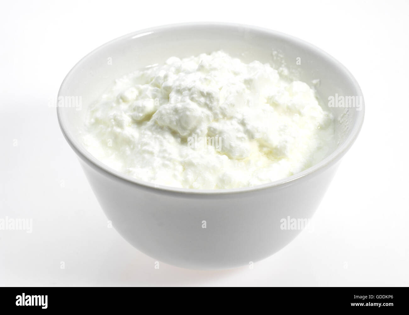 Faisselle et fromage blanc Banque de photographies et d’images à haute ...