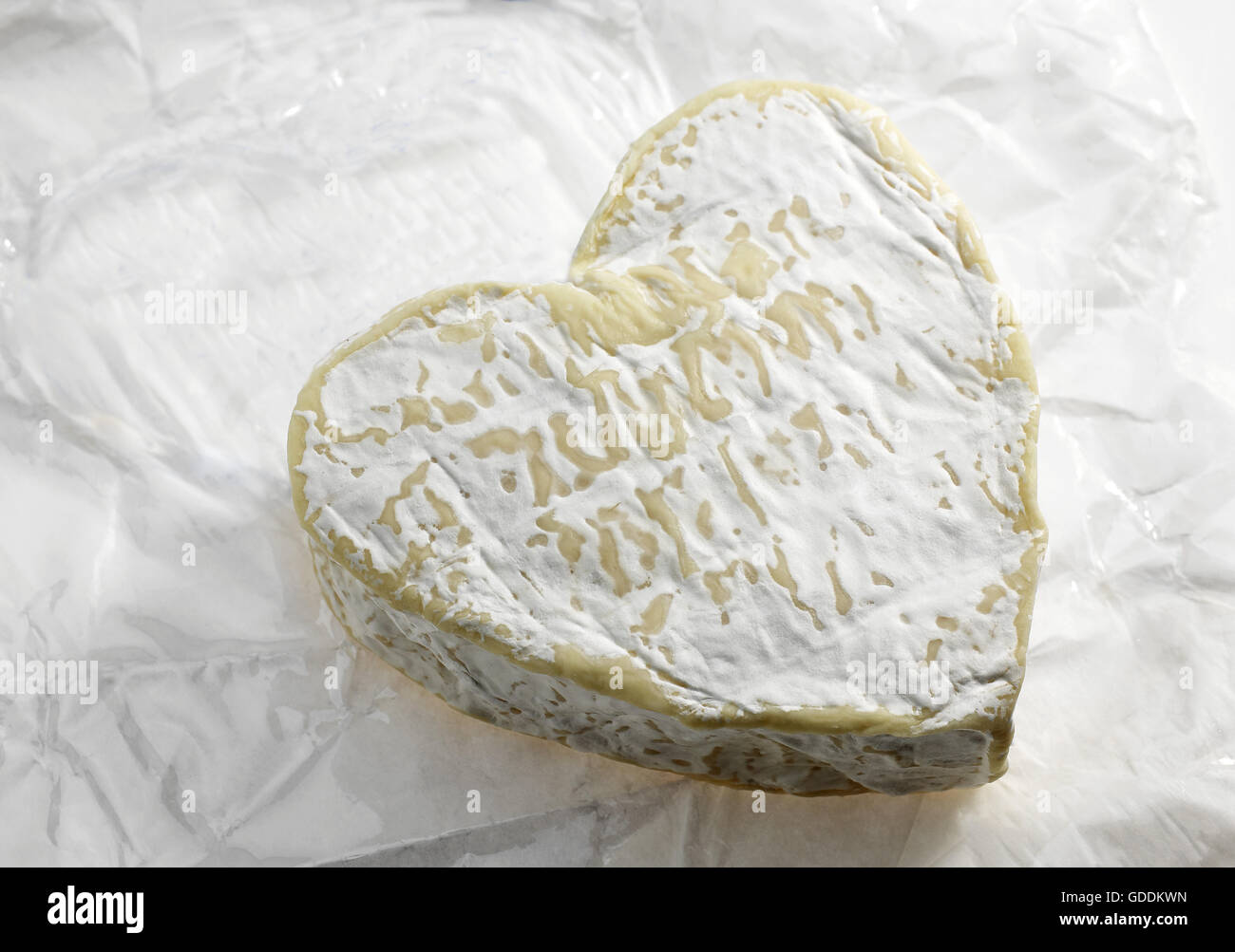 Neufchatel, fromage français en Normandie à partir de lait de vache ...