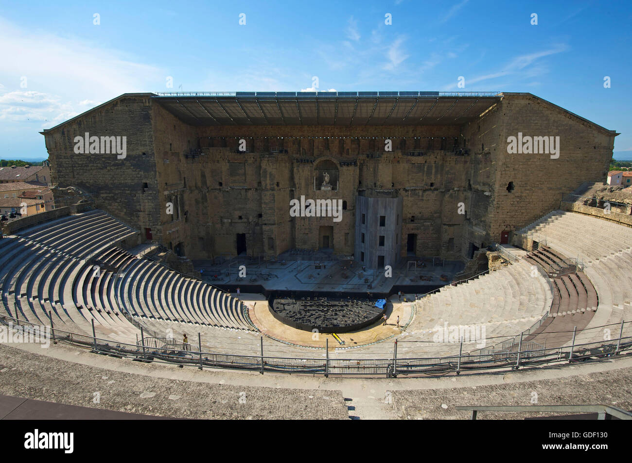 Roman amphitheatre orange Banque de photographies et d’images à haute ...