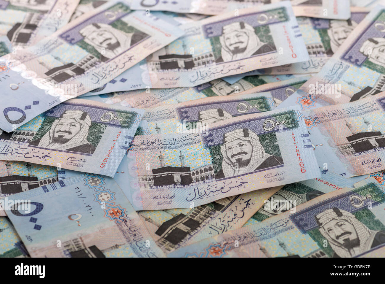 Saudi Banknotes Banque d'image et photos - Alamy