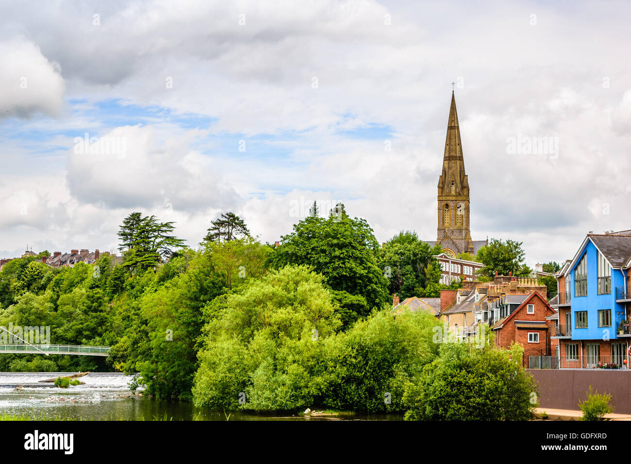 Vue d'exeter Banque de photographies et d’images à haute résolution - Alamy