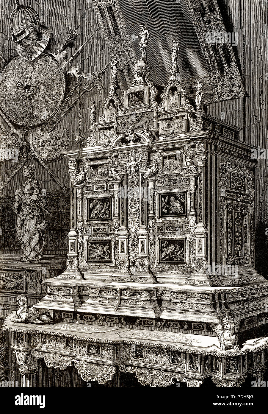 Mobilier renaissance Banque de photographies et d’images à haute ...