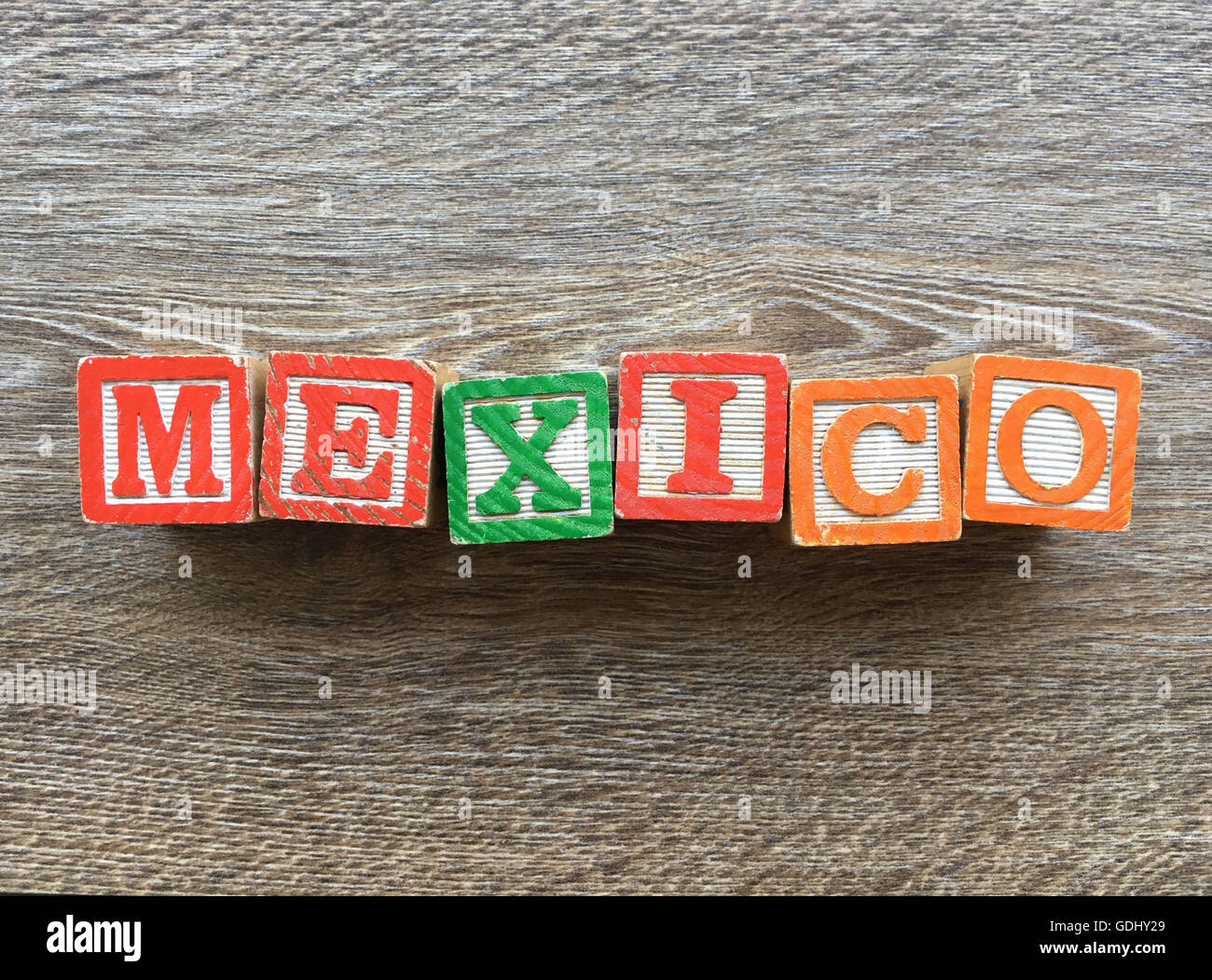 Lettres mexico Banque de photographies et d’images à haute résolution ...