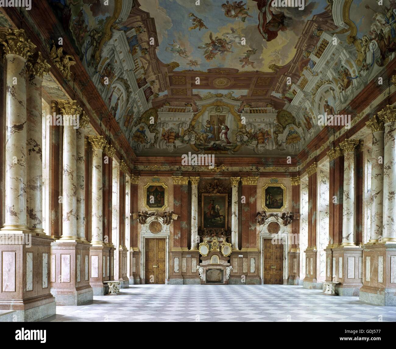 Construit par carlo antonio carlone Banque de photographies et d’images ...