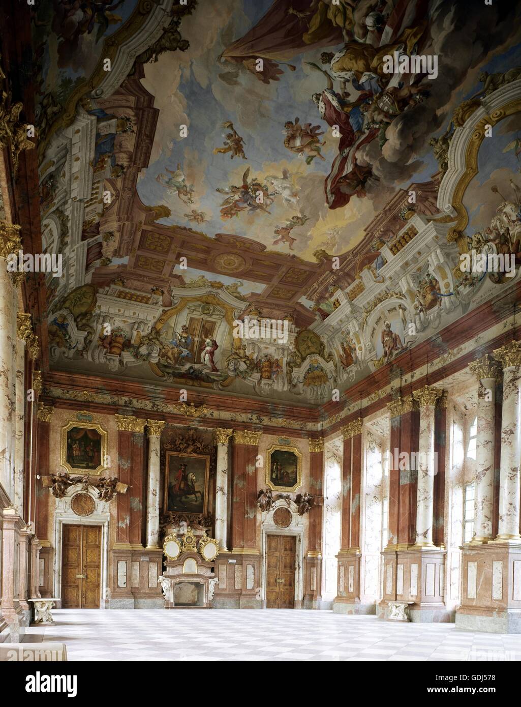 Construit par carlo antonio carlone Banque de photographies et d’images ...