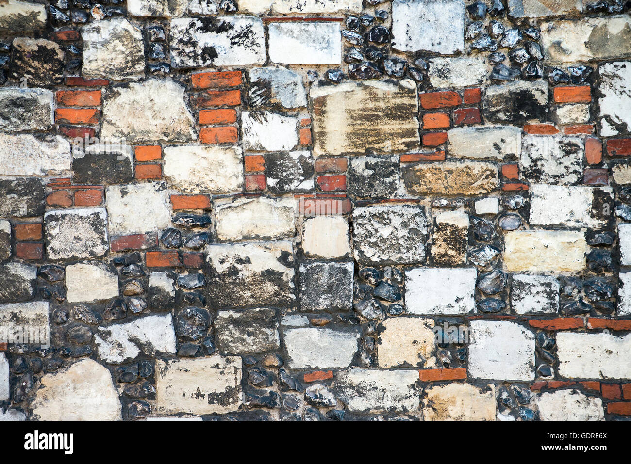 Brique Pierre Et Silex Banque d'image et photos - Alamy