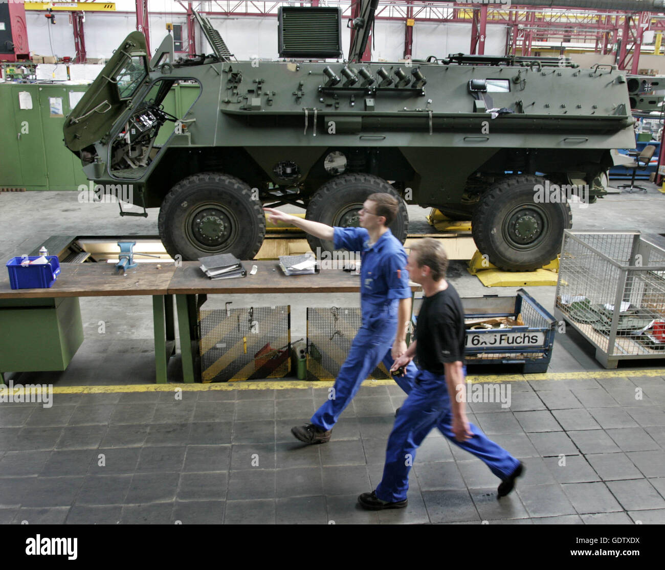 Rheinmetall rheinmetall man military vehicles Banque de photographies ...