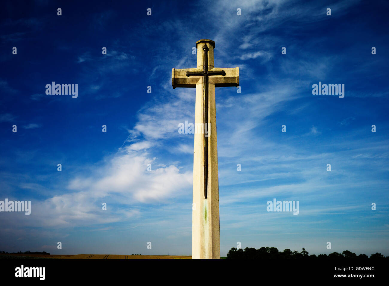 Tombes de guerre du commonwealth de rancourt Banque de photographies et ...