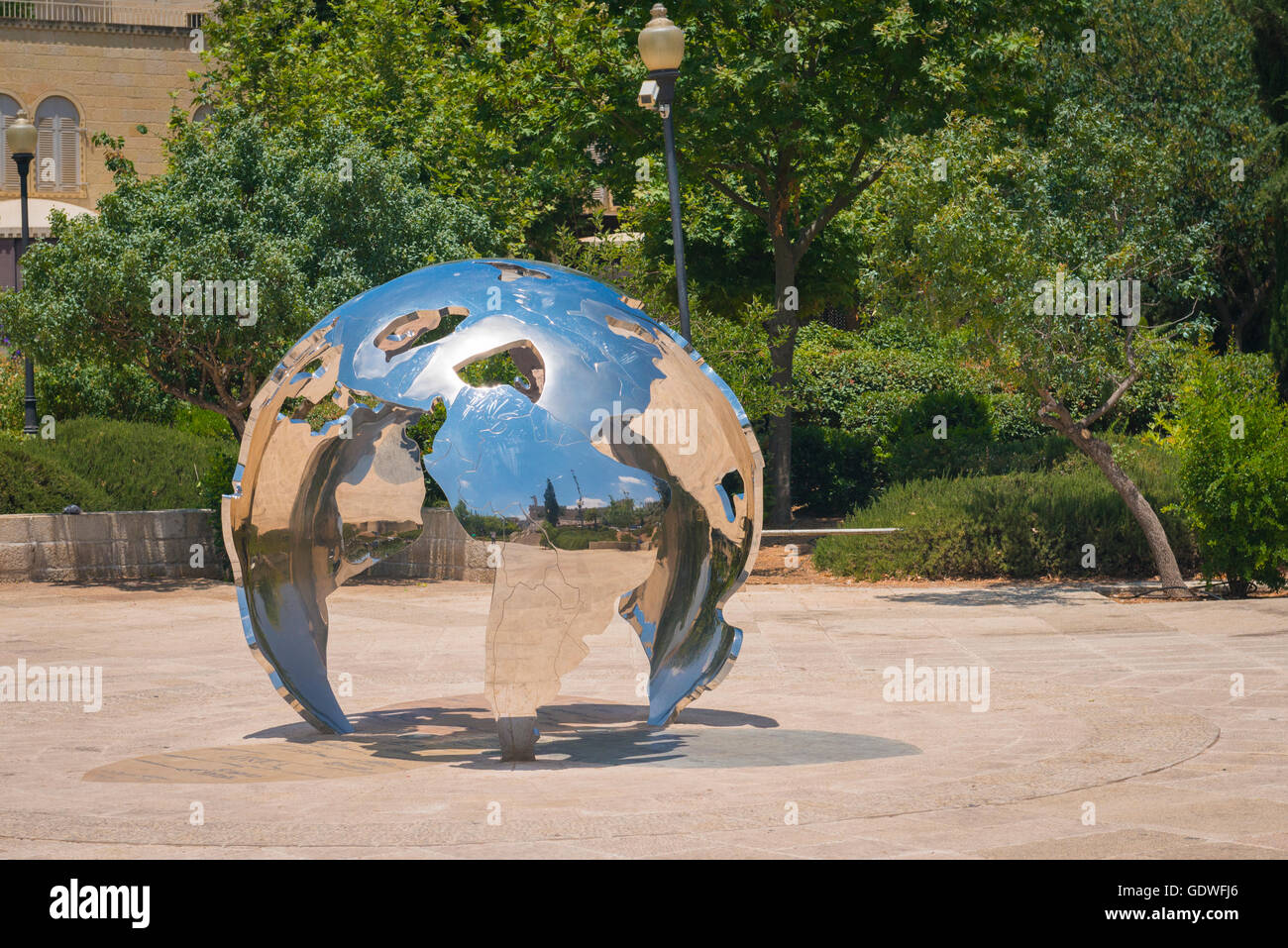 Carte monde jérusalem Banque de photographies et d’images à haute ...