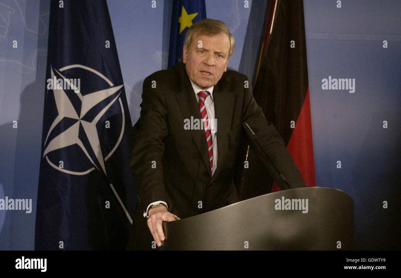 Jaap de hoop scheffer Banque de photographies et d’images à haute ...