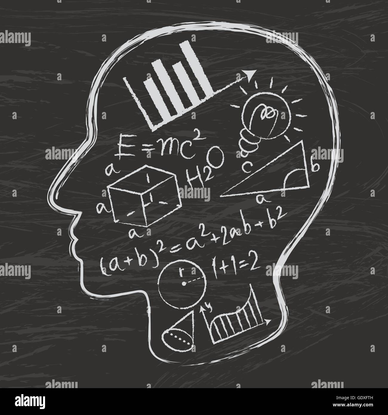 Logo vector mathématiques Image Vectorielle Stock - Alamy