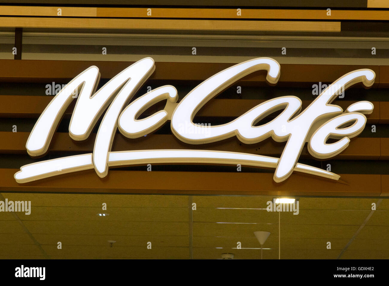 Logo mccafe Banque de photographies et d’images à haute résolution - Alamy