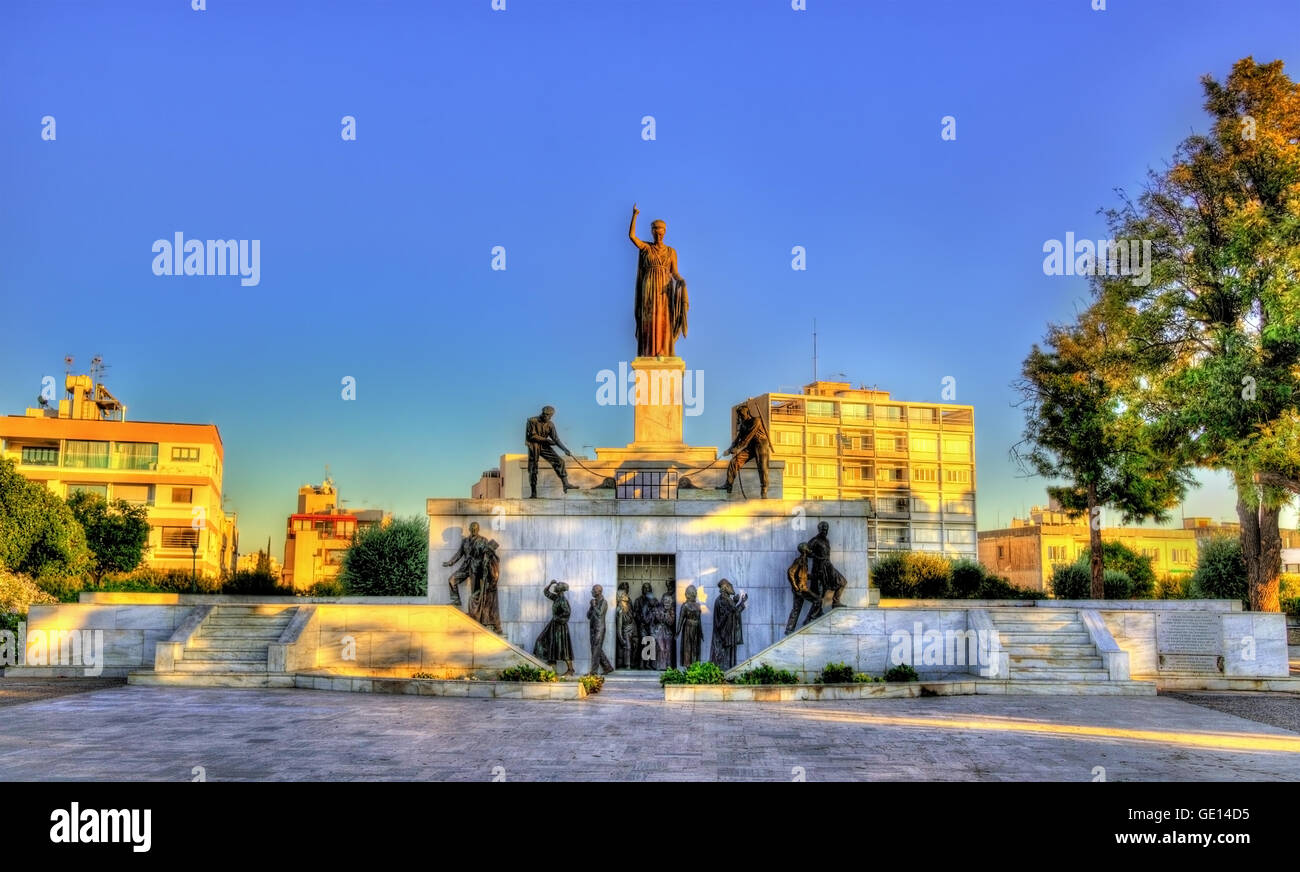 Nicosia cyprus liberty monument Banque de photographies et d’images à ...