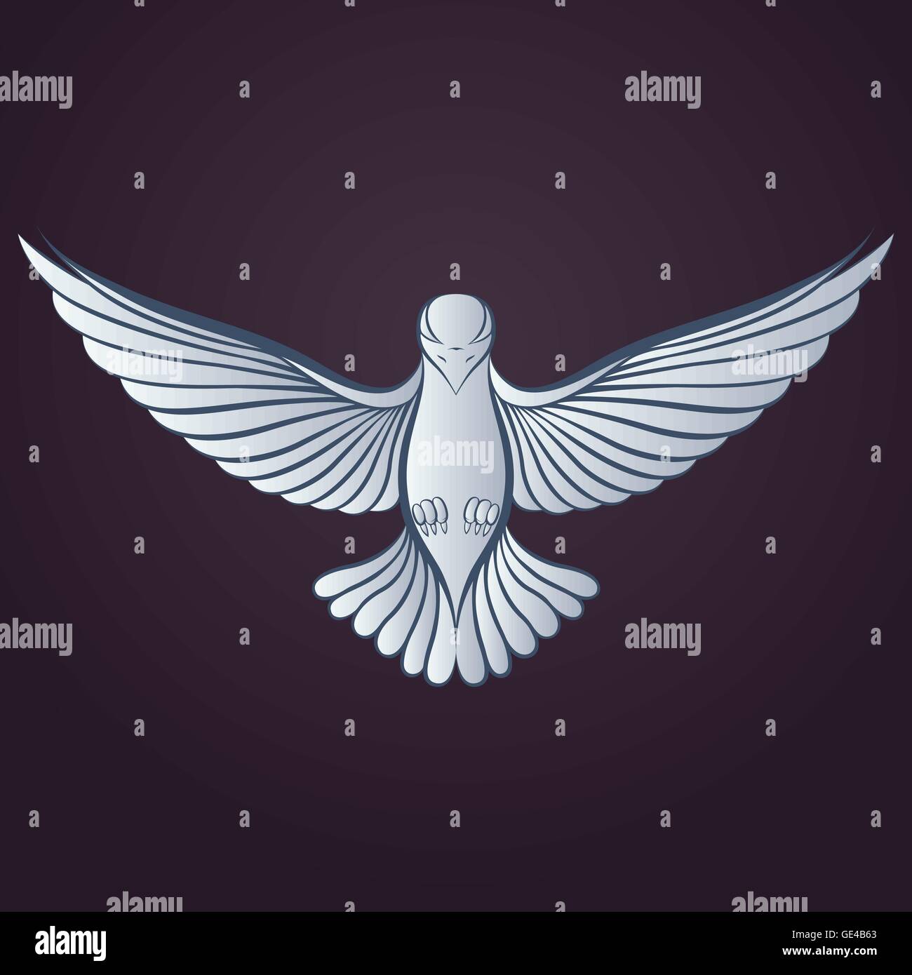 Logo colombe Banque de photographies et d’images à haute résolution - Alamy