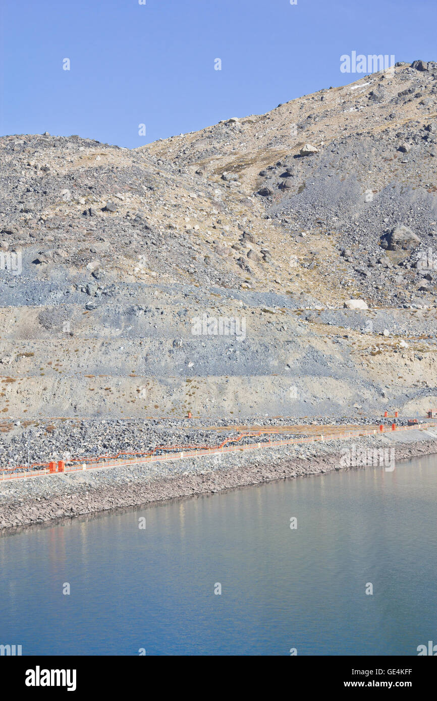Cajon del maipo embalse el yeso Banque de photographies et d’images à ...