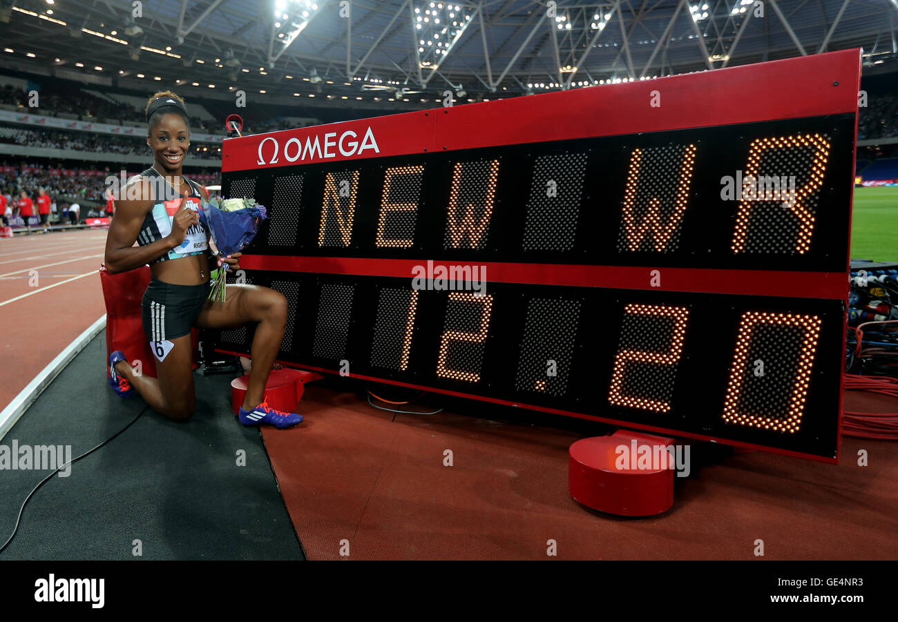 100m world record Banque de photographies et d’images à haute ...