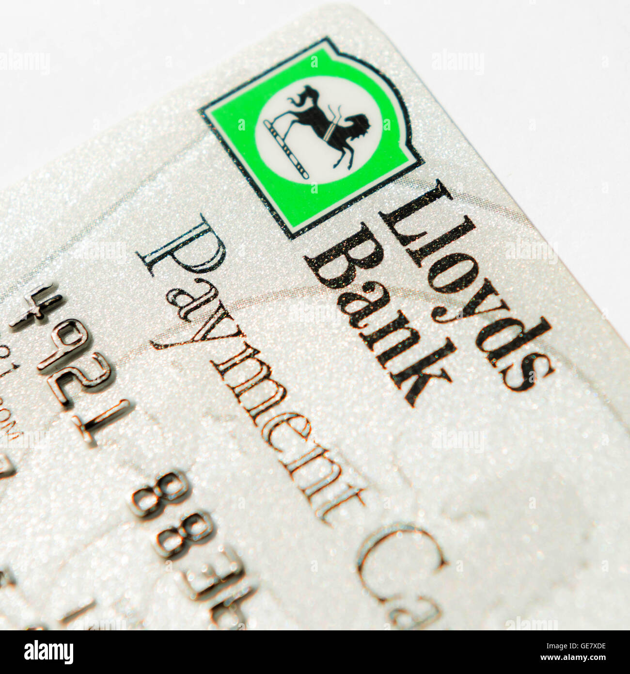 Carte bancaire lloyds Banque de photographies et d’images à haute ...