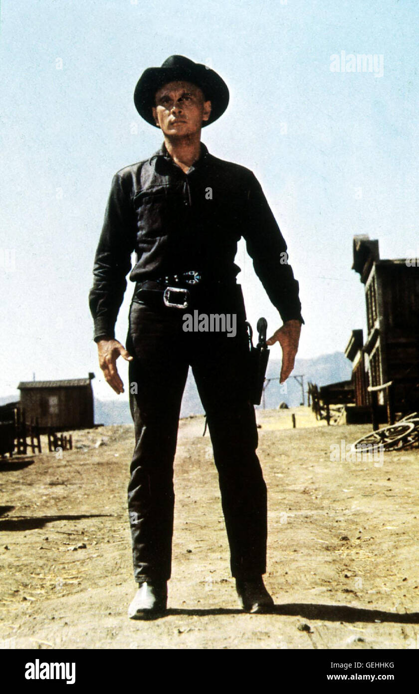 Yul Brynner *** *** légende locale, 1960, sept magnifiques, le Die ...