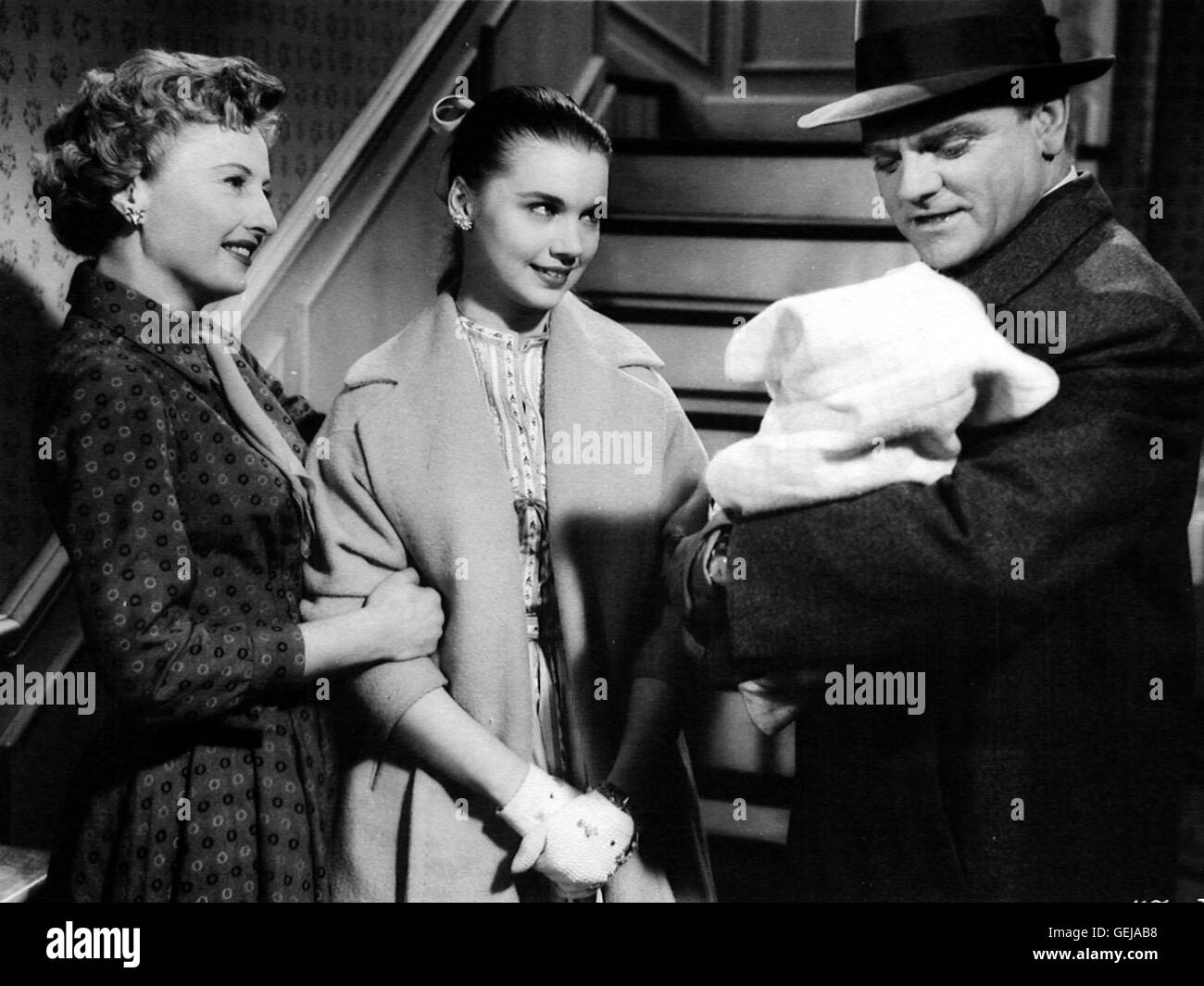 Barbara Stanwyck, Betty Lou Keim, James Cagney *** *** 1956 légende ...