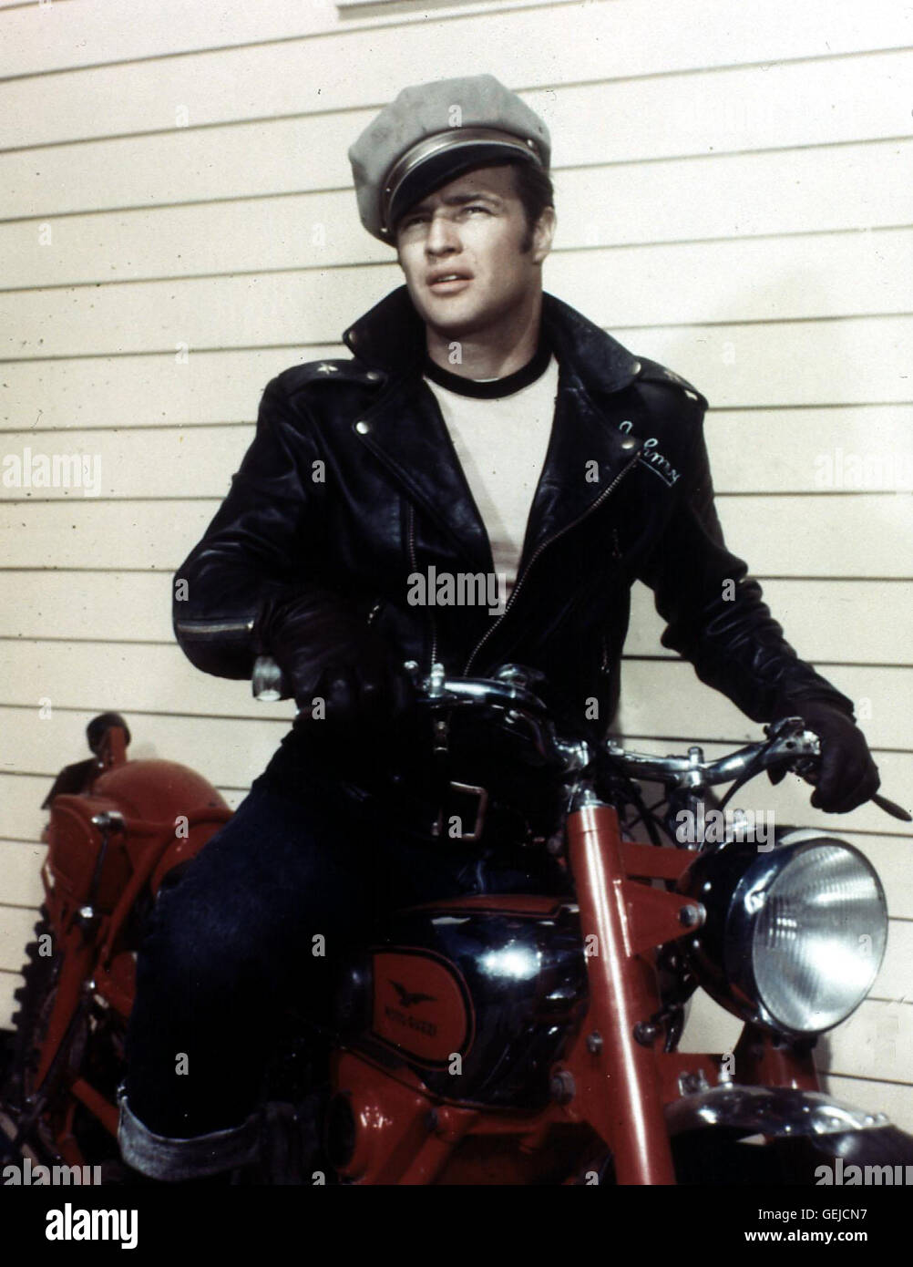 Marlon Brando senneur Motorrad-Gang terroriziert mit der wilde Johnny ...