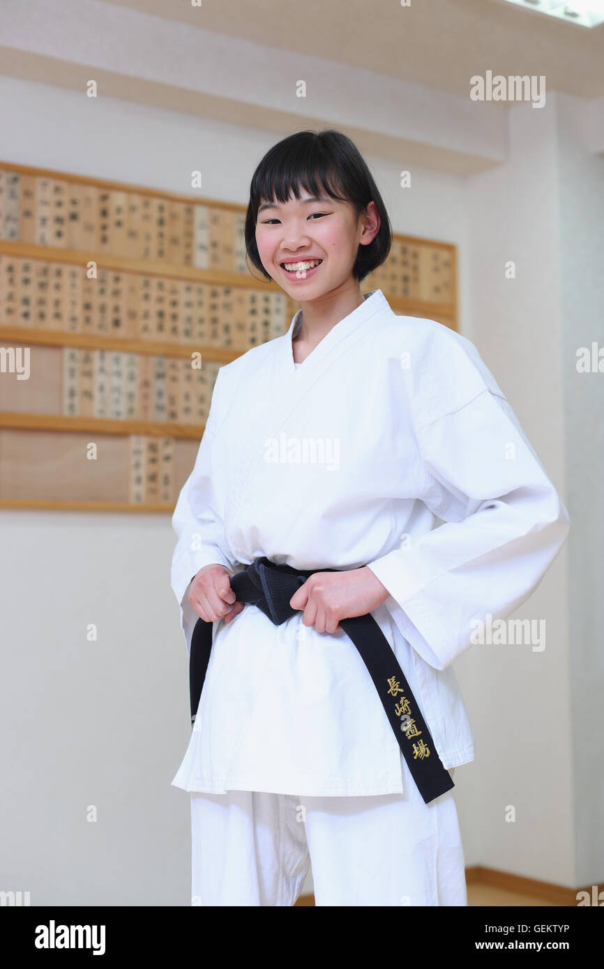 Goju ryu karate training Banque de photographies et d’images à haute ...