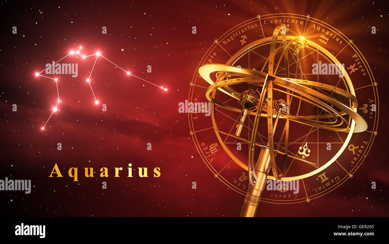 Constellation du verseau Banque de photographies et d’images à haute résolution - Alamy