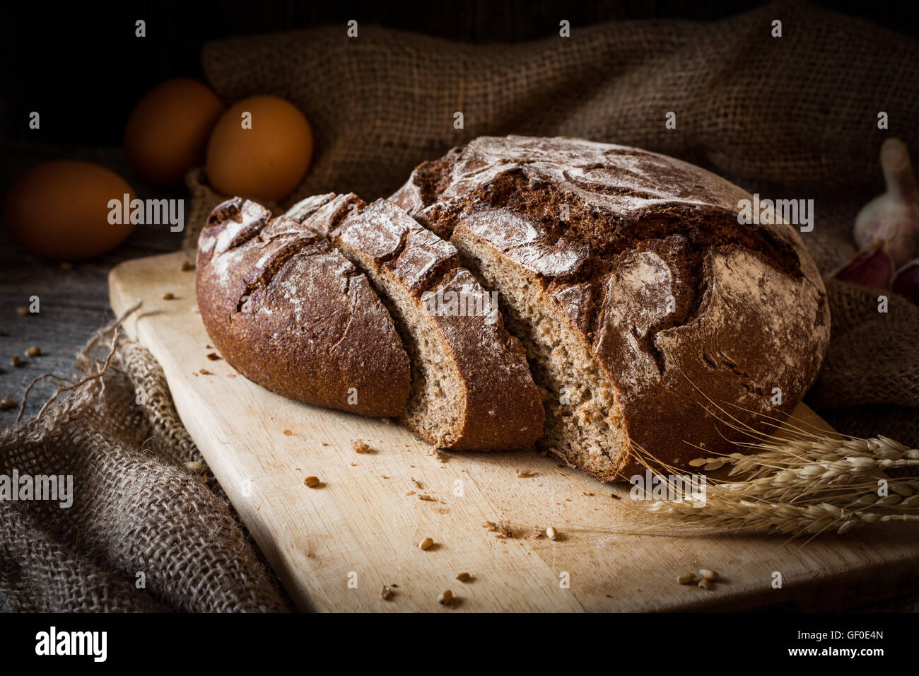 Pain Rustique Banque d'image et photos - Alamy