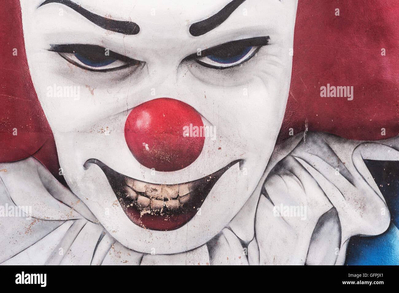 Clown effrayant Banque de photographies et d’images à haute résolution ...
