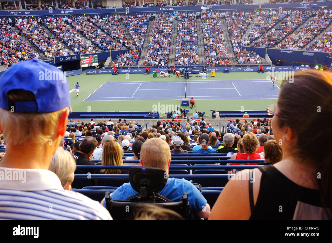 Spectateurs de tennis Banque de photographies et d’images à haute ...