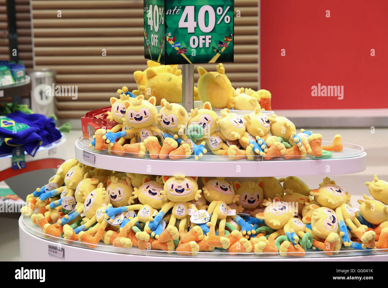 Vinicius rio olympic mascot Banque de photographies et d’images à haute ...