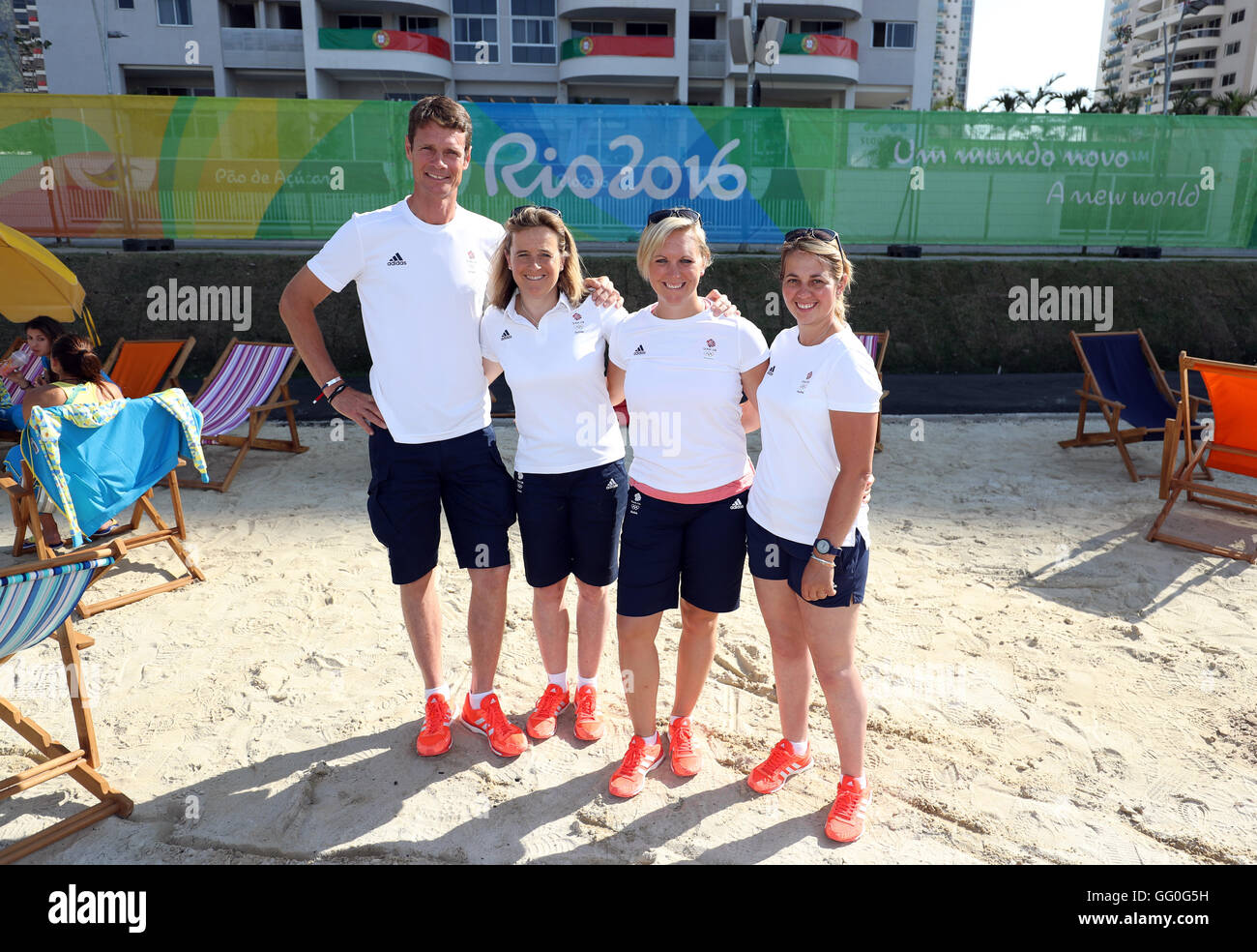 Kitty king avant les jeux olympiques de rio Banque de photographies et ...
