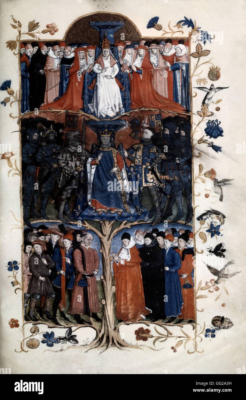 Trois ordres moyen âge Banque de photographies et d’images à haute ...