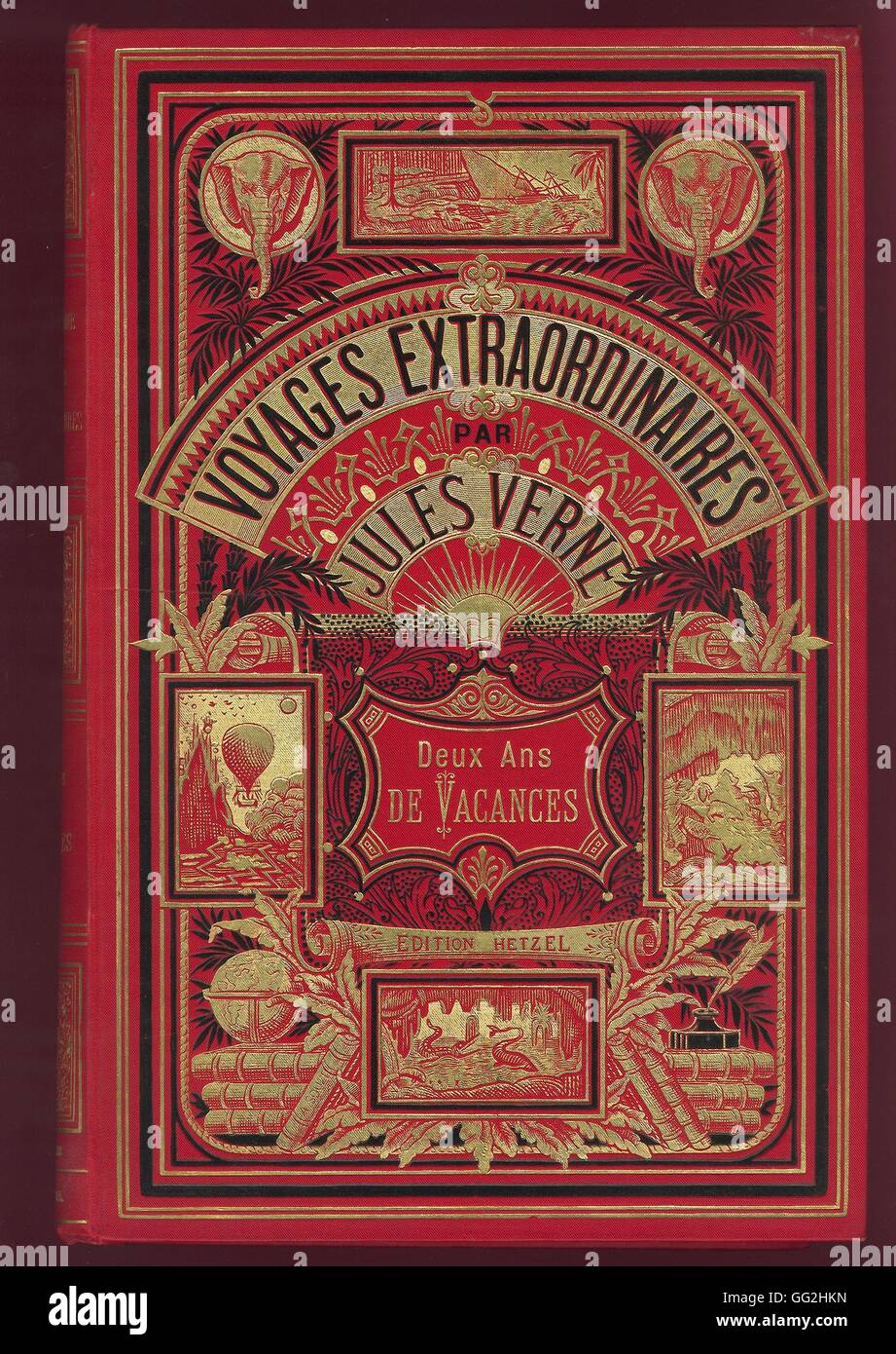 Jules verne collection hetzel Banque de photographies et d’images à ...