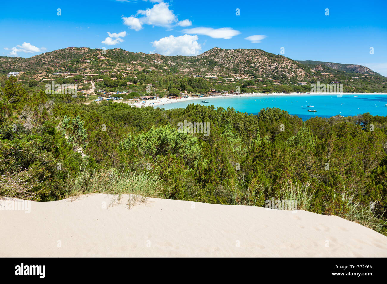 Plage de la Rondinara en Corse en France Photo Stock - Alamy