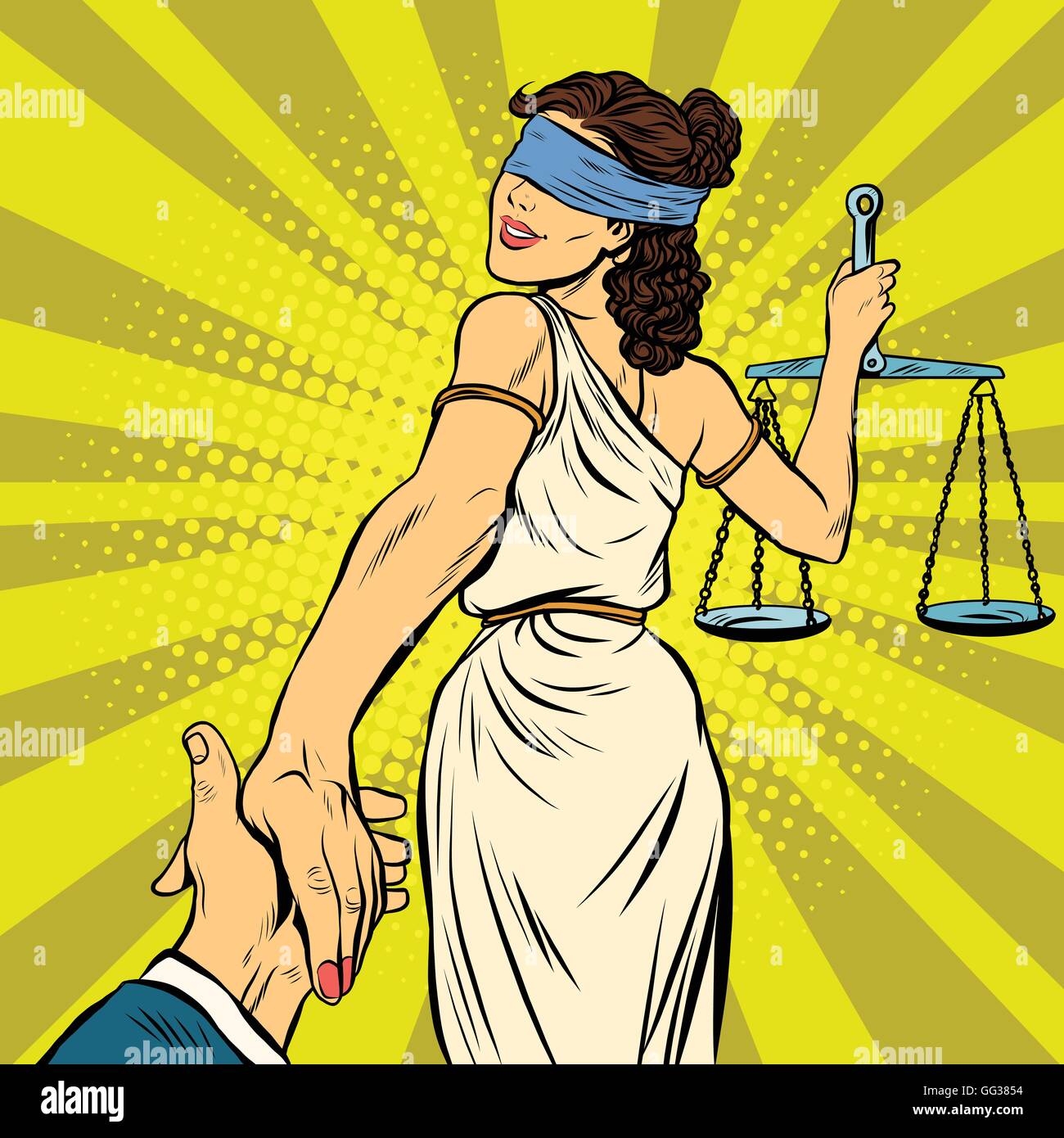 Greek goddess themis Banque d'images vectorielles - Alamy