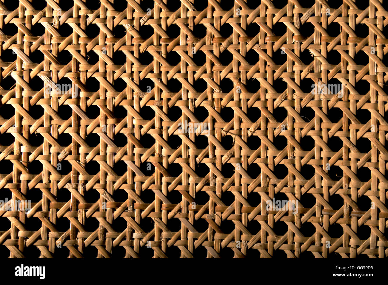 Sur noir texture rotin pour utiliser comme arrière-plan Photo Stock - Alamy