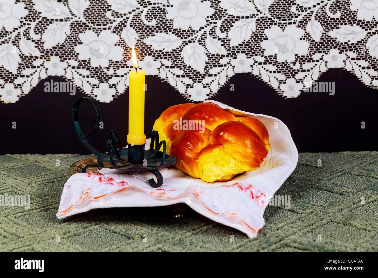 Symbole du shabbat Banque de photographies et d’images à haute ...