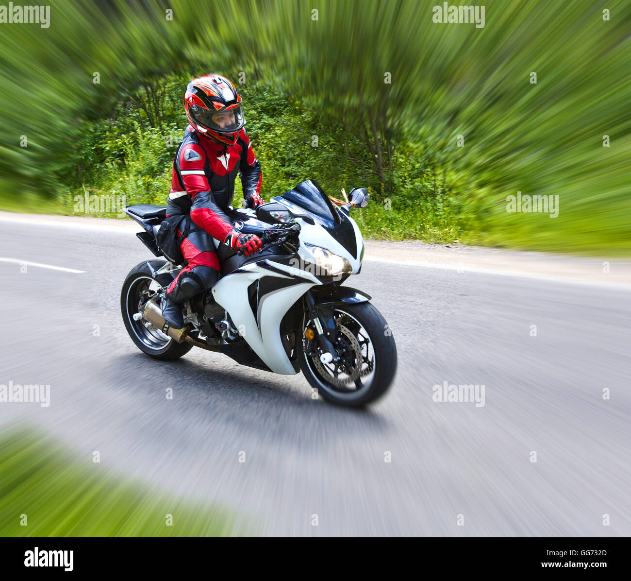La vie de motard Banque de photographies et d’images à haute résolution ...