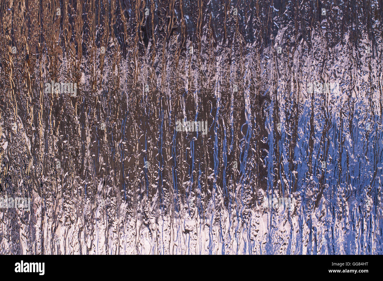 Ripple glass texture wavy light Banque de photographies et d’images à ...