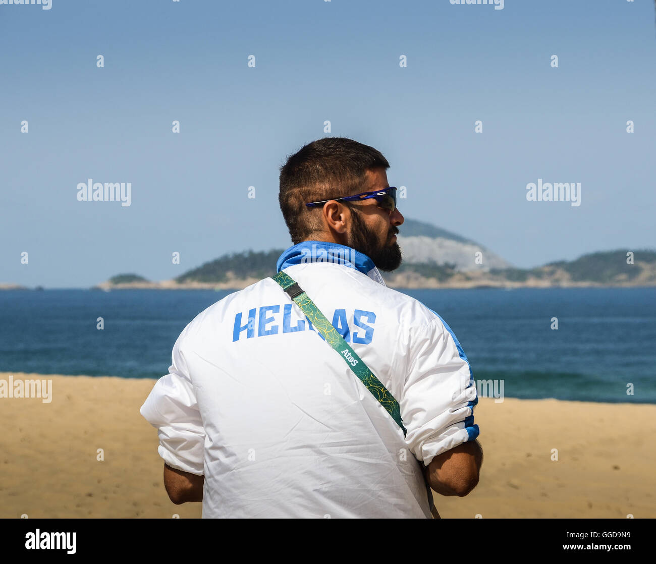 Anneaux jeux olympiques 2016 rio de janeiro Banque de photographies et ...